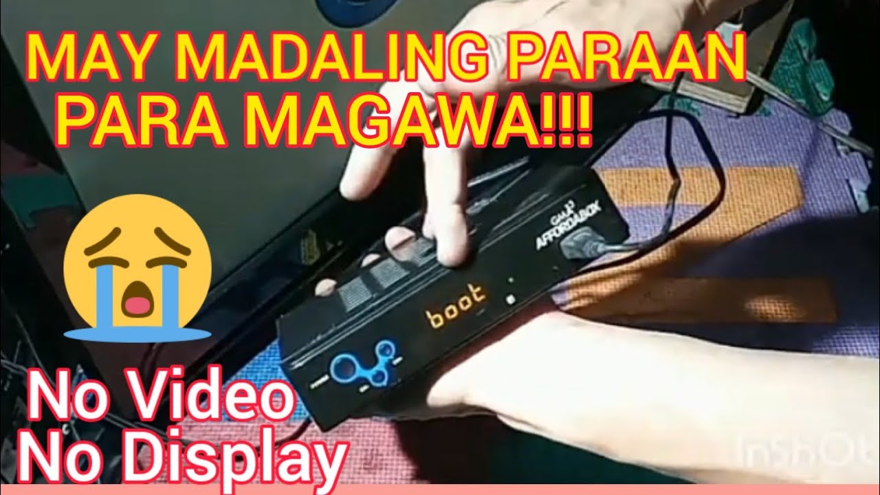 How to Repair GMA AFFORDABOX no power no display - YouTube