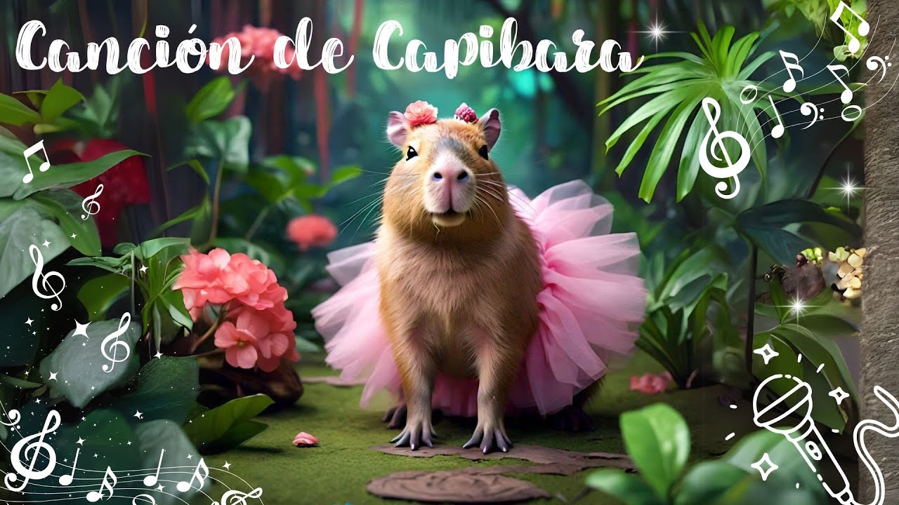 Canción de Capibara | Baile del Capibara | Clara la Capibara - YouTube