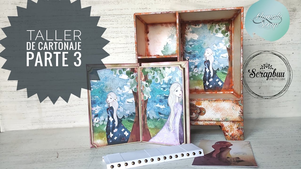 🛑Taller gratuito de cartonaje creativo ( parte 3 ) - YouTube