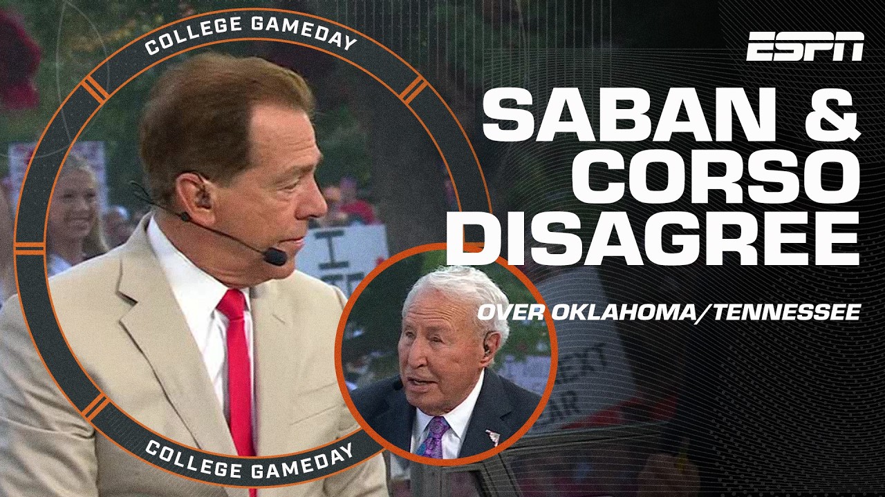 Lee Corso CHALLENGES Nick Saban 😳 'Oklahoma doesn't have a chance vs ...