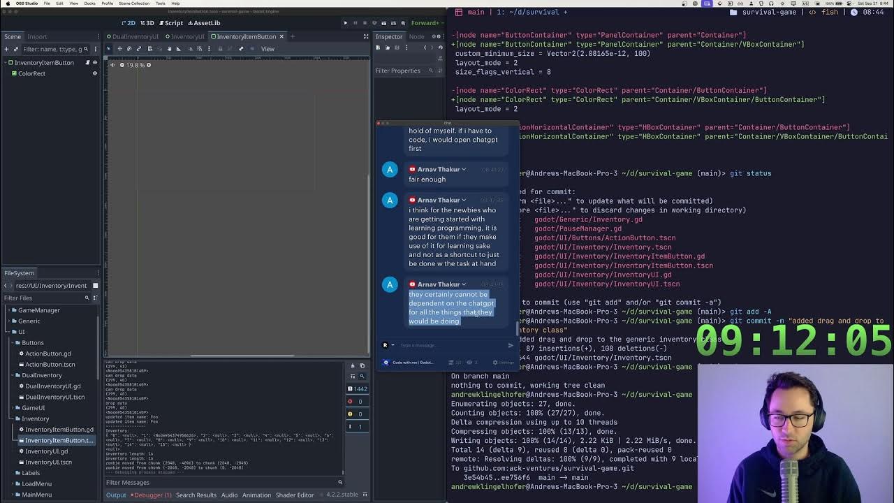 Code with me | Godot coding | Making Games - YouTube