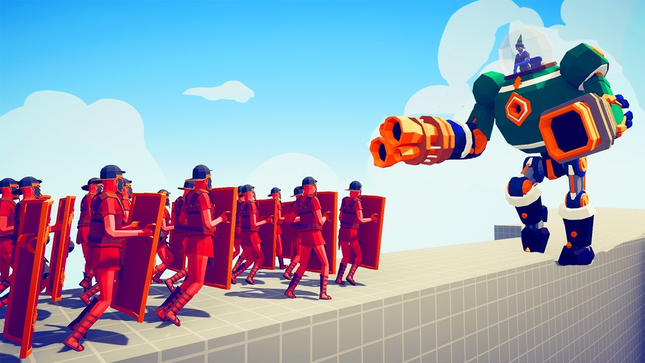 JOLLBOT vs 100x EVERY UNIT PART 2 | Totally Accurate Battle Simulator ...