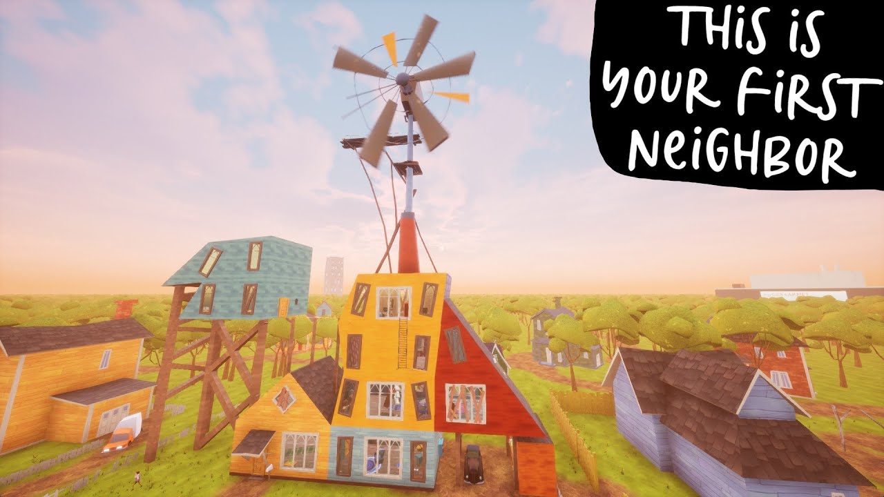 This Is Your First Neighbor - Hello Neighbor mod kit - YouTube
