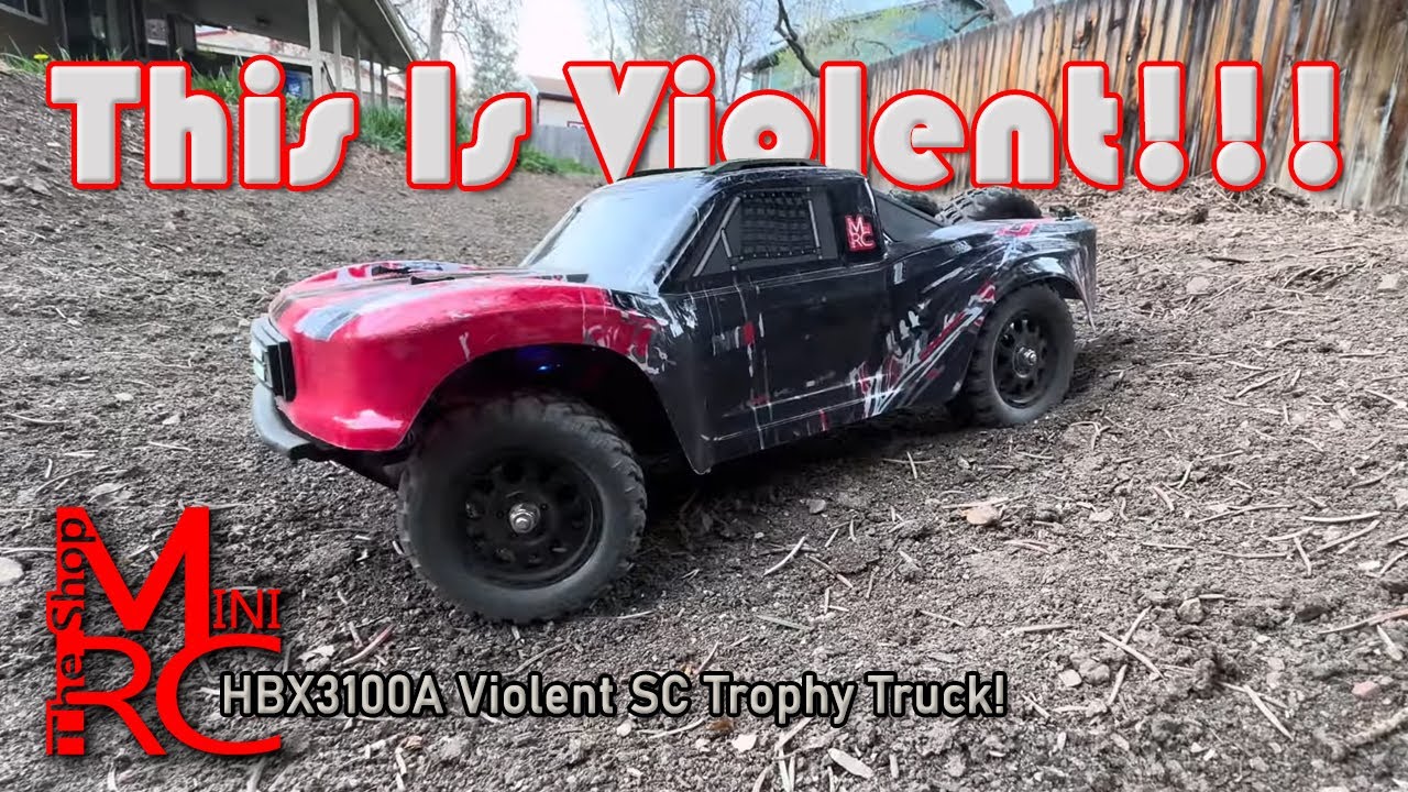 HBX 3100A Violent SC Review – The BEST 1/14 Scale Trophy Truck At This ...