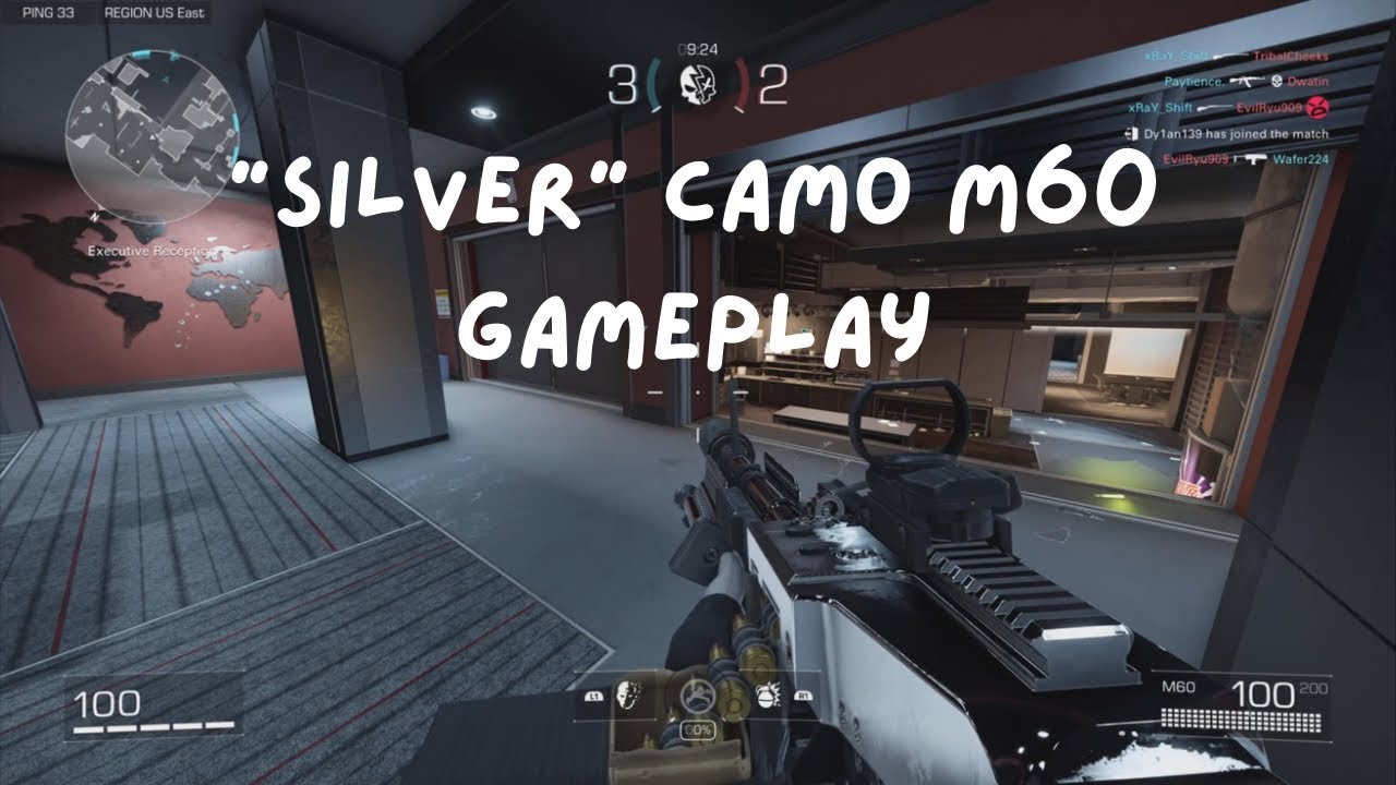 “Silver” Camo M60 Gameplay - YouTube