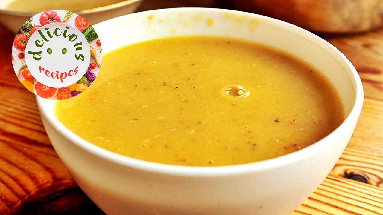Turkish Lentil Soup Recipe - Mercimek Soup - YouTube