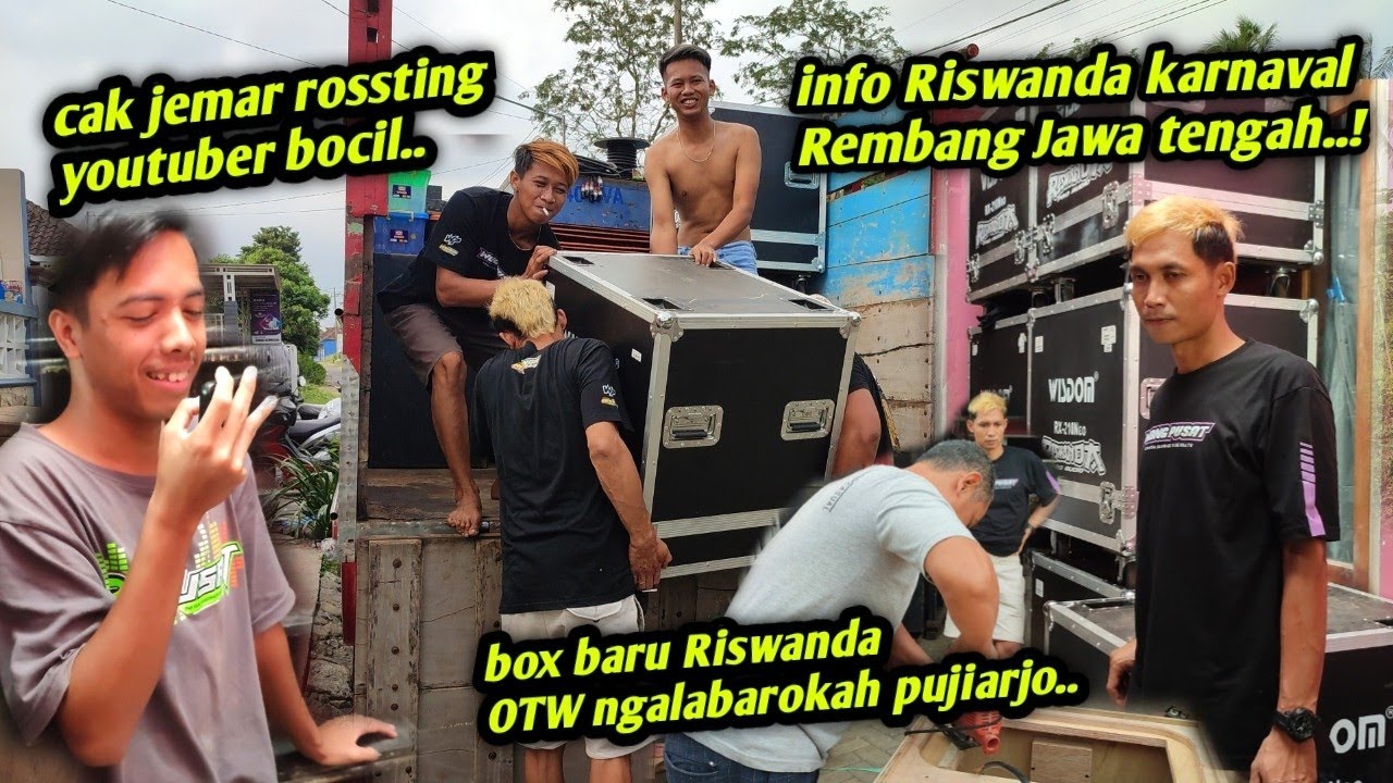 RISWANDA cak jemar, prepare pengajian horeg pujiarjo tirtoyudo..! - YouTube