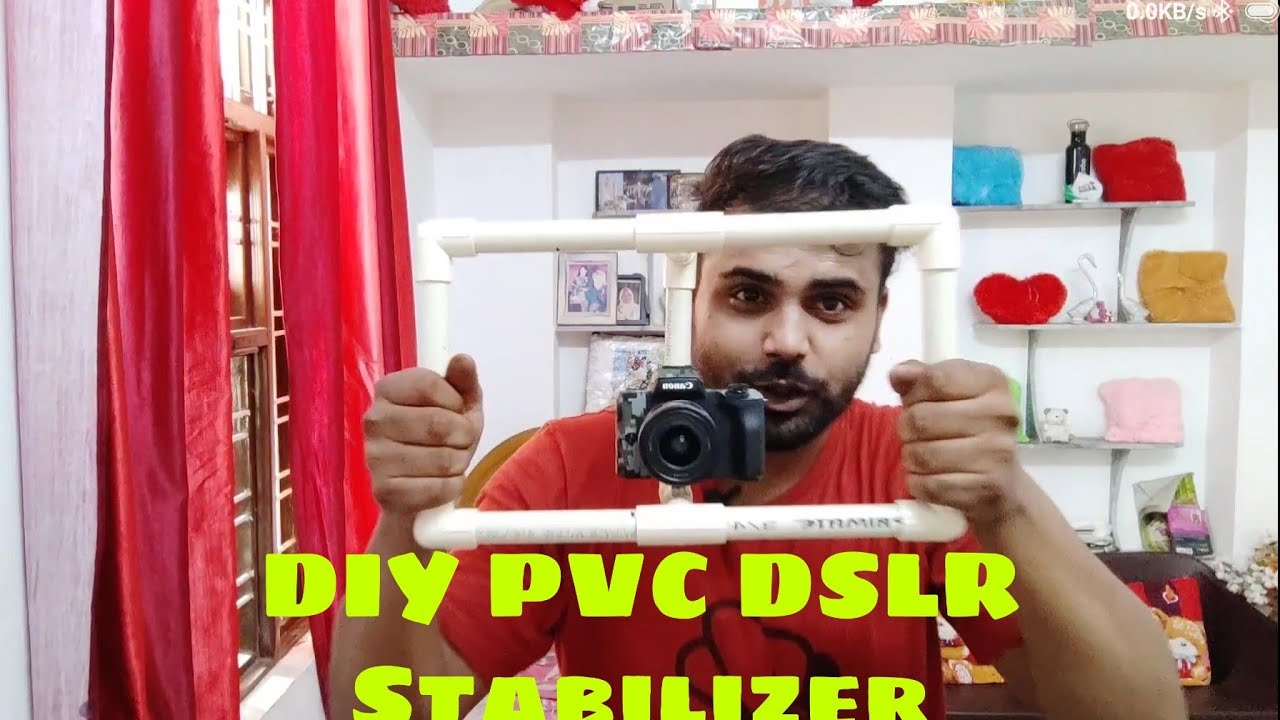 DIY pvc pipe dslr stabilizer in just 200rs - YouTube