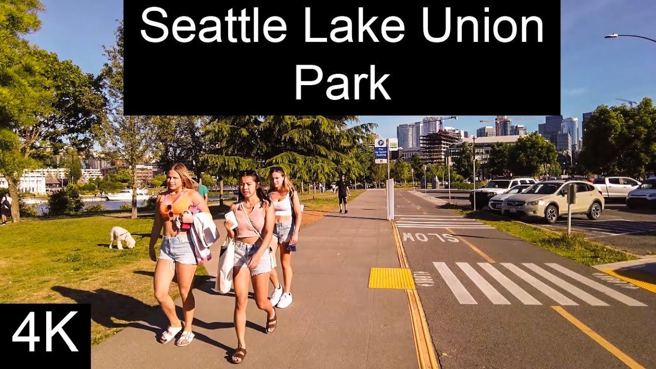 Seattle Wa🇺🇸 Lake union Park 4K Walk tour 2021 - YouTube