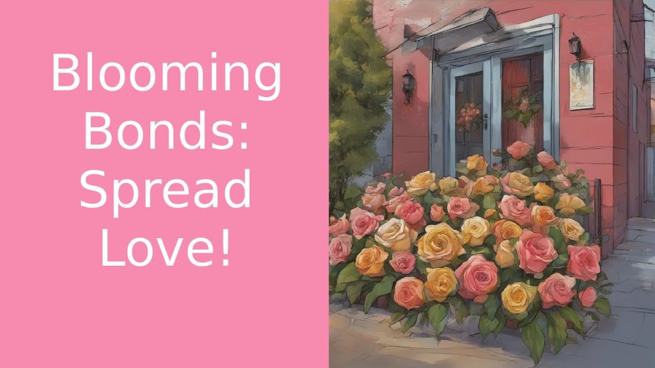 Blooming Community Bonds: Flower Gifting for Neighbors - YouTube