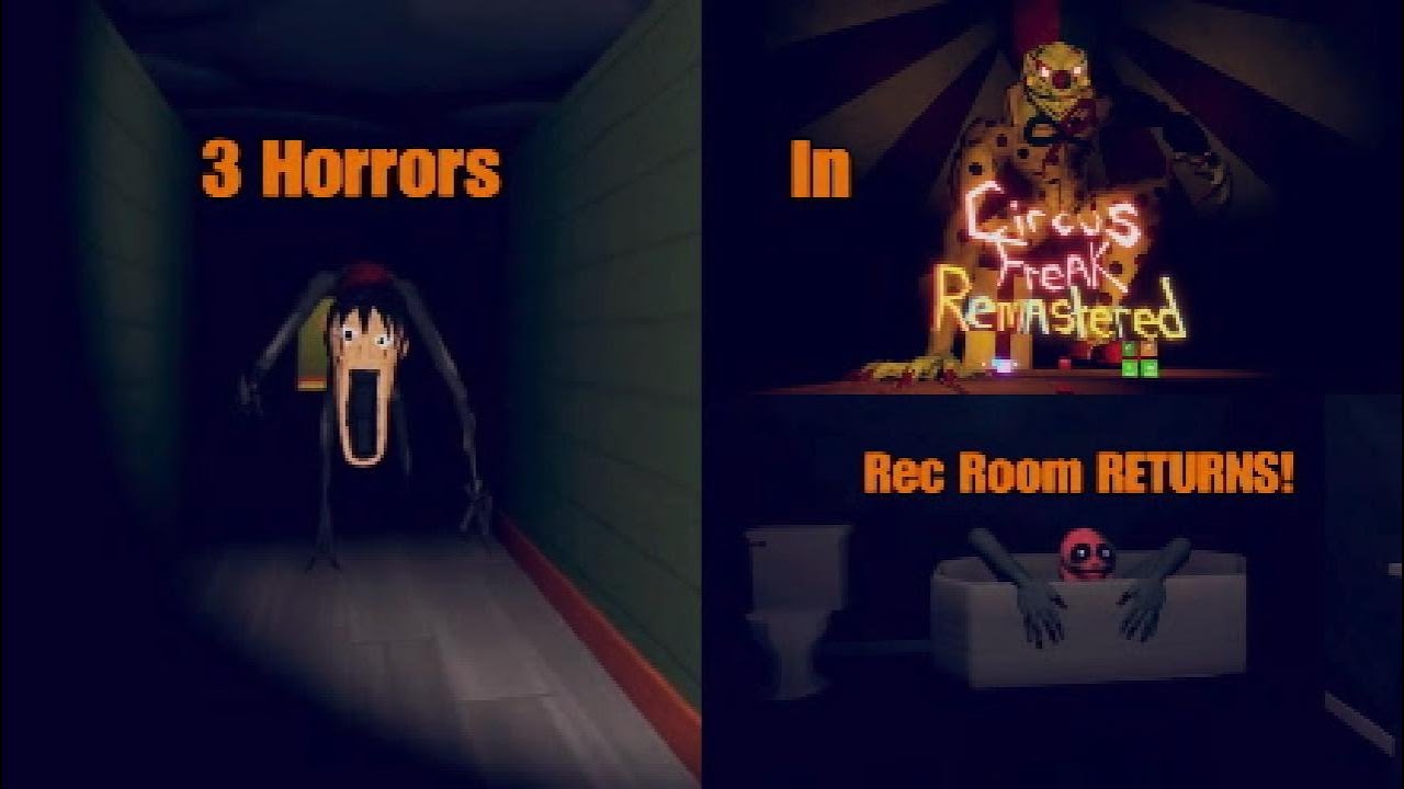 THE SERIES RETURNS WITH EXTREME HORROR MAPS | 3 Horrors In Rec Room ...