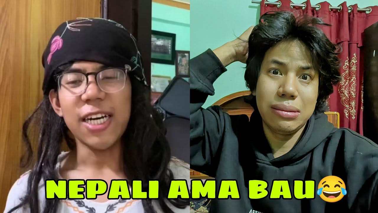 Nepali Ama Bau Ko Maya 🤣😂 - YouTube