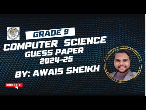Computer Science Class 9th Guess Paper 2025 | SSC-I | FBISE | Awais ...