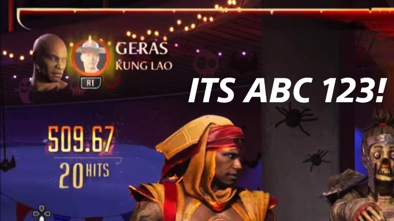 Geras/Kung Lao Basic Easy 50% COMBO TUTORIAL! (Midscreen) Mortal Kombat 1 - YouTube