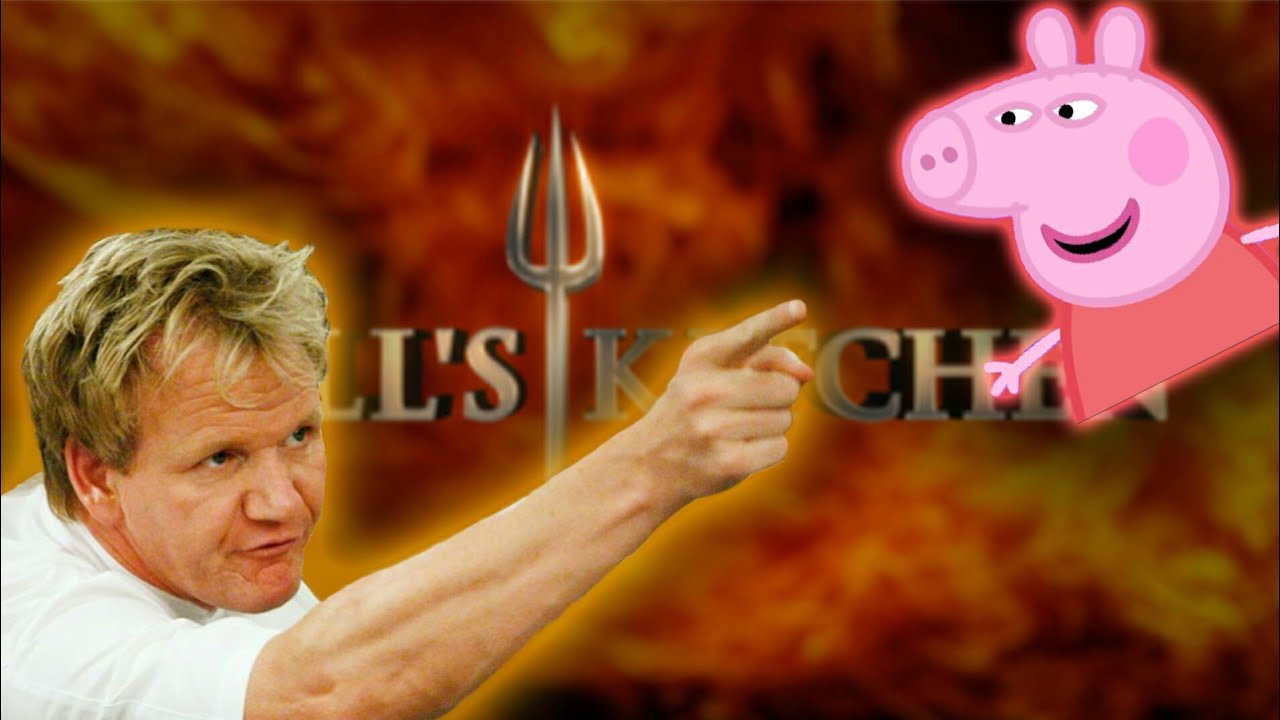 Peppa pig meets Gordon Ramsay - YouTube
