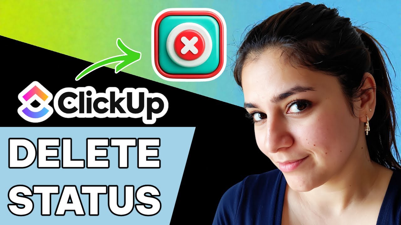 How to delete statuses in ClickUp - YouTube