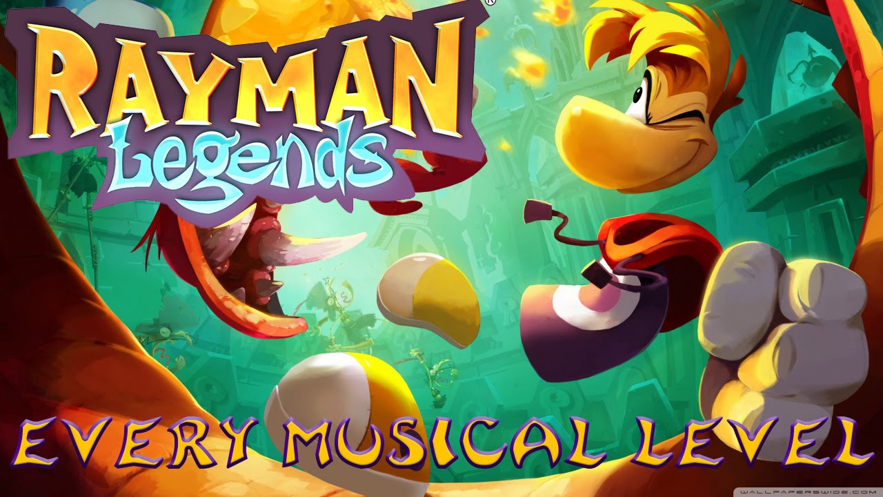 Rayman Legends - All Musical Levels (Inc 8-Bit Levels) - YouTube