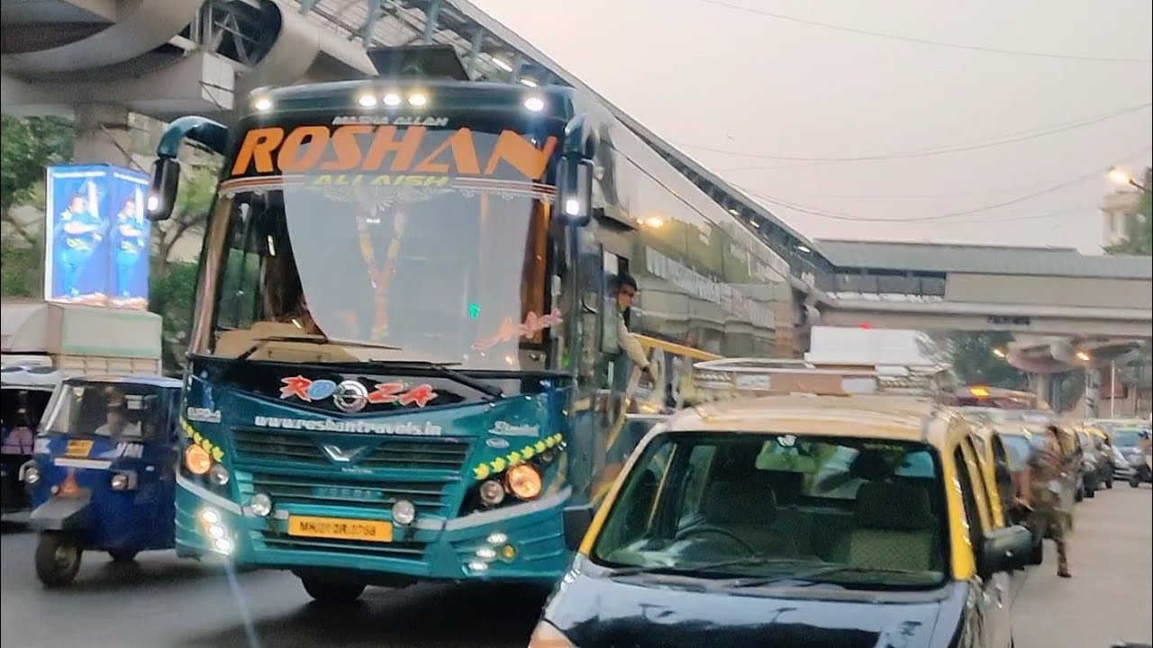 Roshan Travels Mumbai 🔁 Goa - YouTube