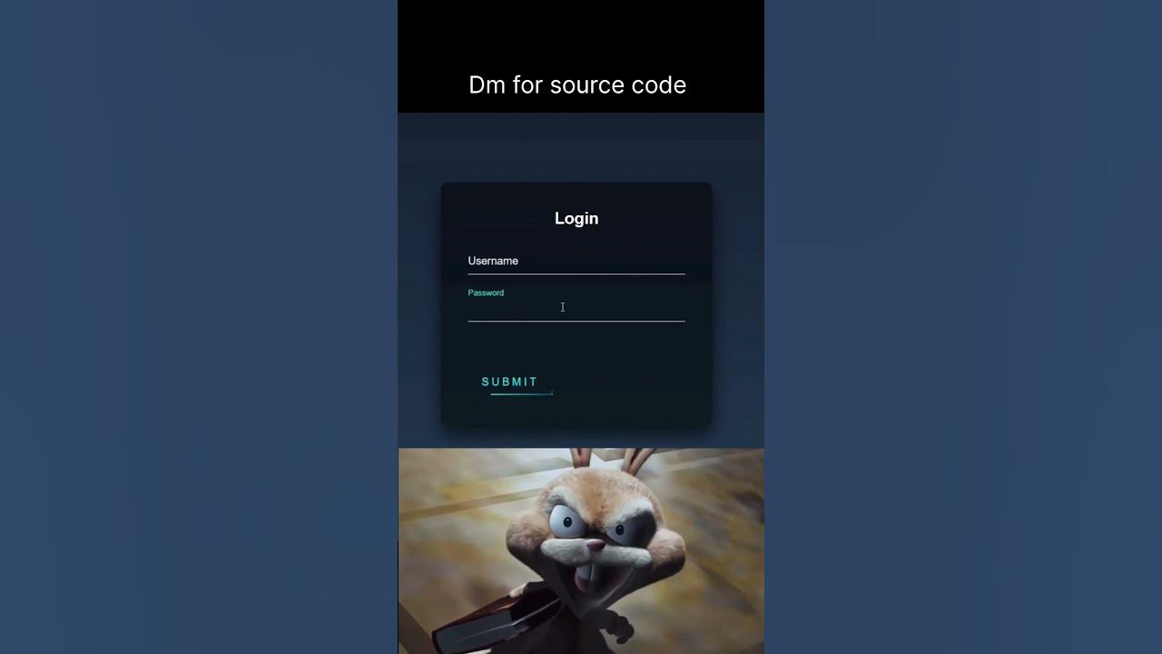 Login Form Using Html And Css Csstutorial Csstricks Programming Shorts Youtube