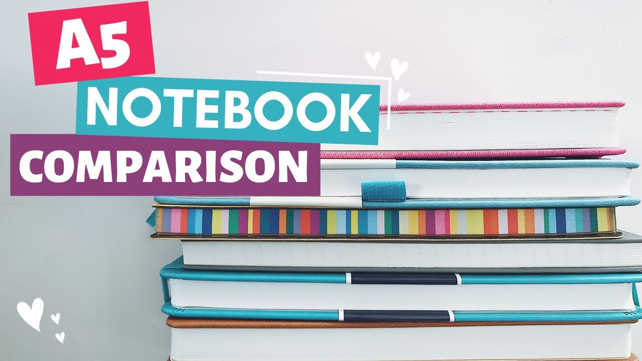 BEST NOTEBOOKS FOR WRITING: A5 Notebook Comparison - YouTube