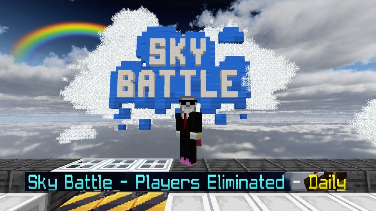 Playing Skybattle until I'm on the Leaderboards - MCC Island - YouTube