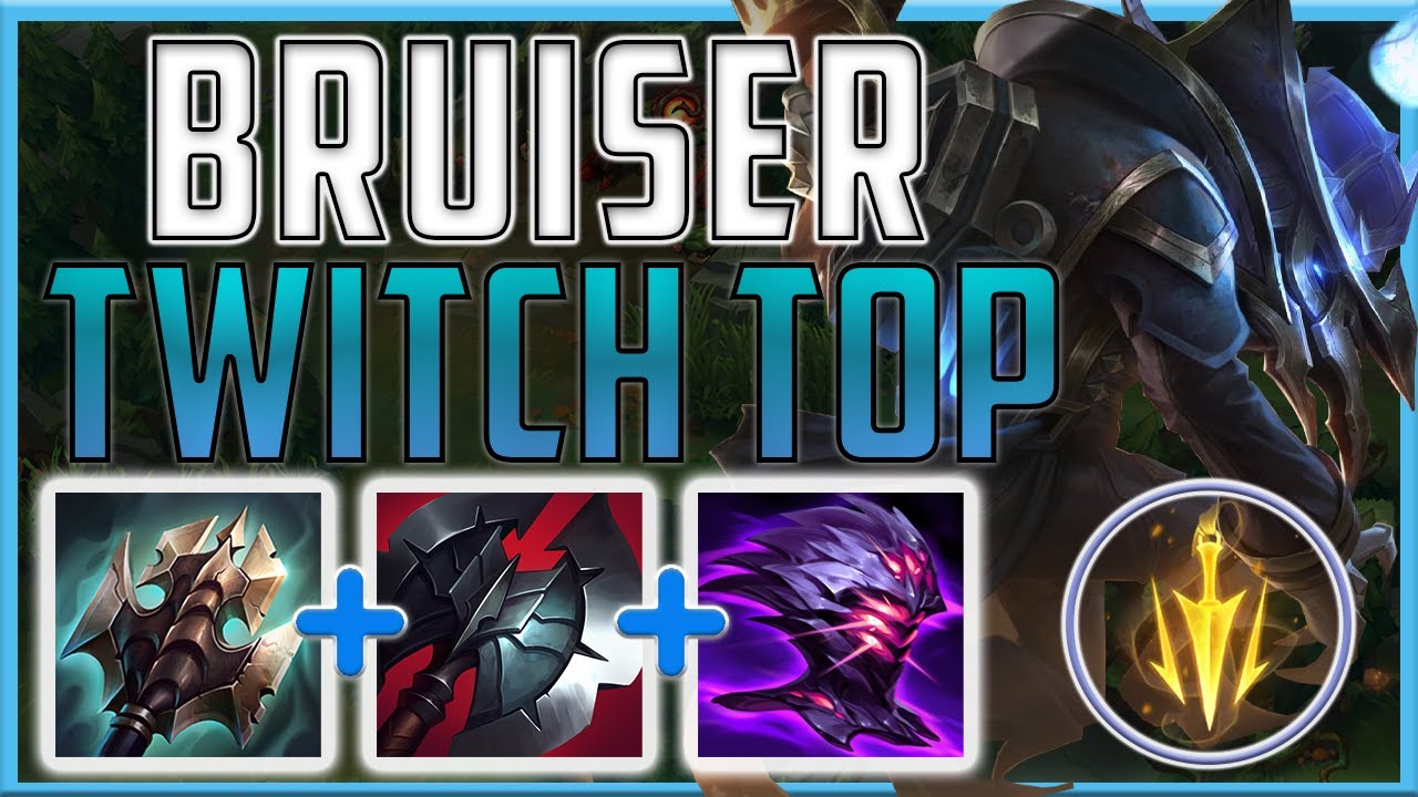 BRUISER TWITCH IS INSANELY STRONG WITH THESE ITEMS?! - Twitch Top ...