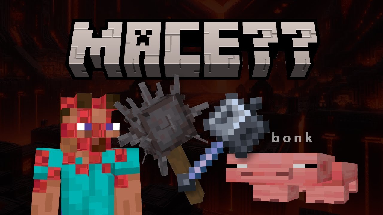 I Ruined Minecraft's New Mace - YouTube
