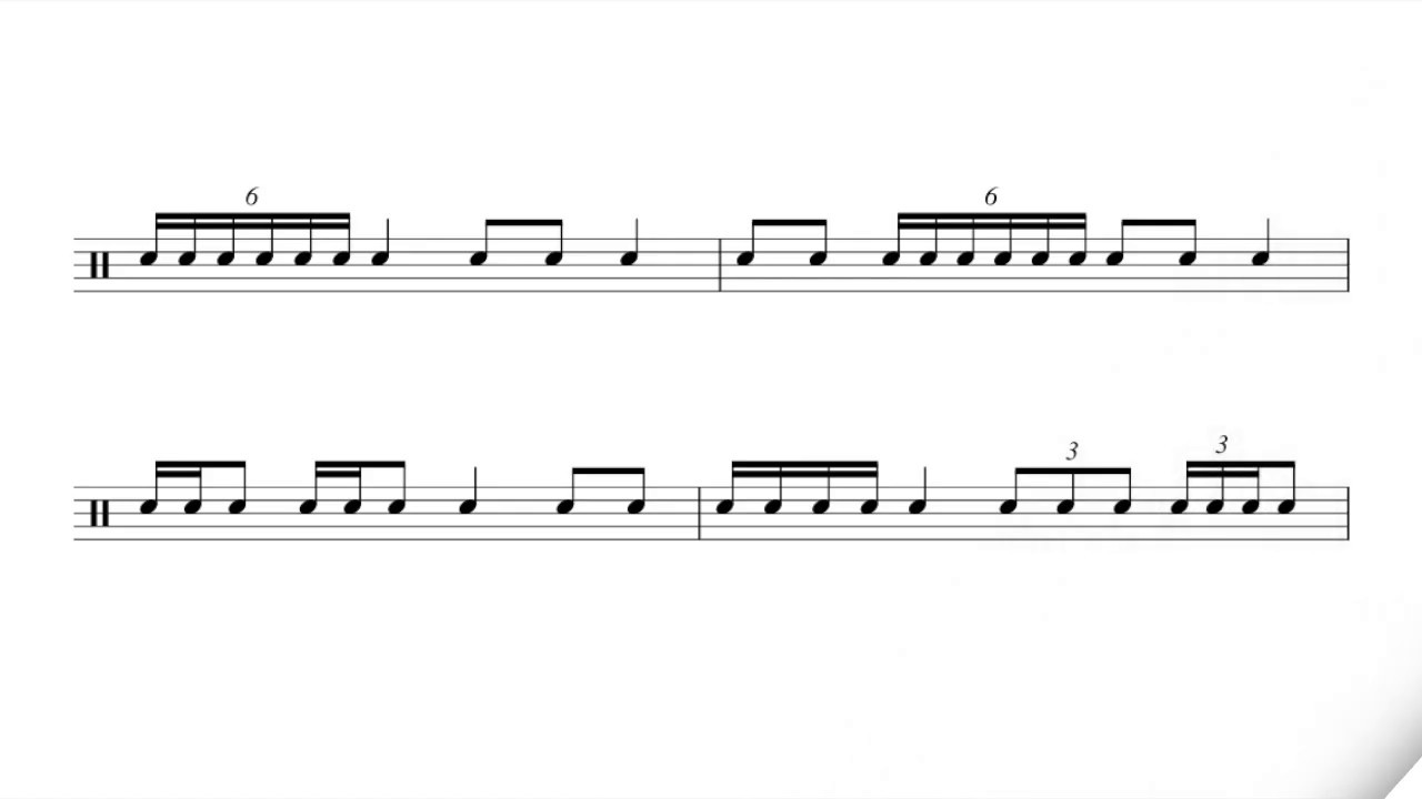 Snare Triplets And Sextuplets INTERACTIVE Sight Reading Practice For snare-triplets-and-sextuplets-interactive-sight-reading-practice-for