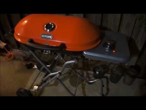 STOK - Gridiron 348 sq. in. 1-Burner Portable Electric Grill with ...