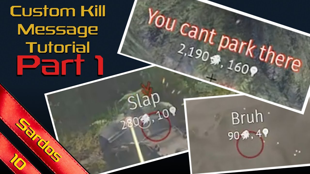 Custom Kill Message Tutorial | Part 1 - YouTube