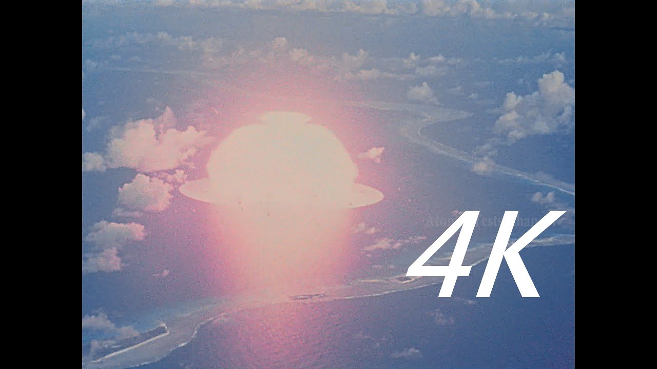 Crossroads Able shot restoration footage 1946 - YouTube