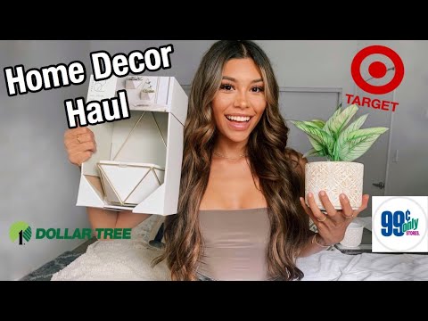 HOME DECOR HAUL l DORM & APARTMENT FRIENDLY