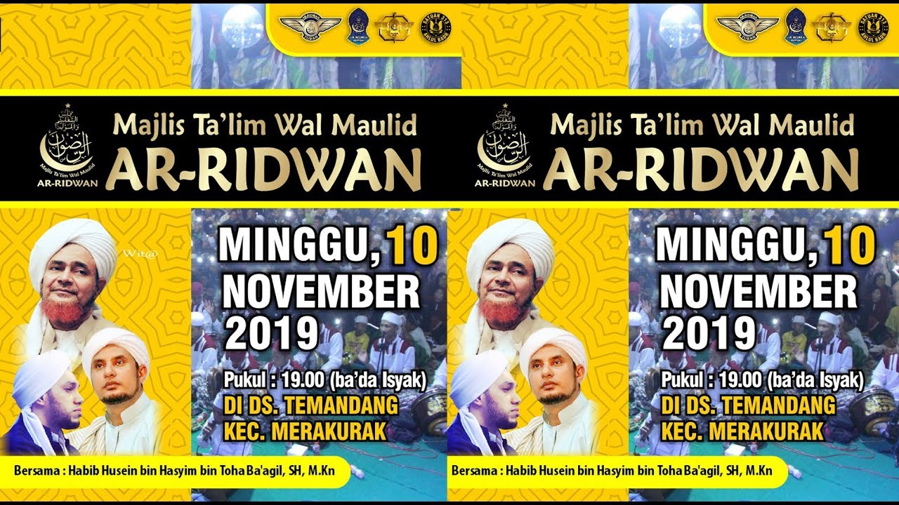 TEMANDANG BERSHOLAWAT BERSAMA AR RIDWAN TUBAN 1 - YouTube