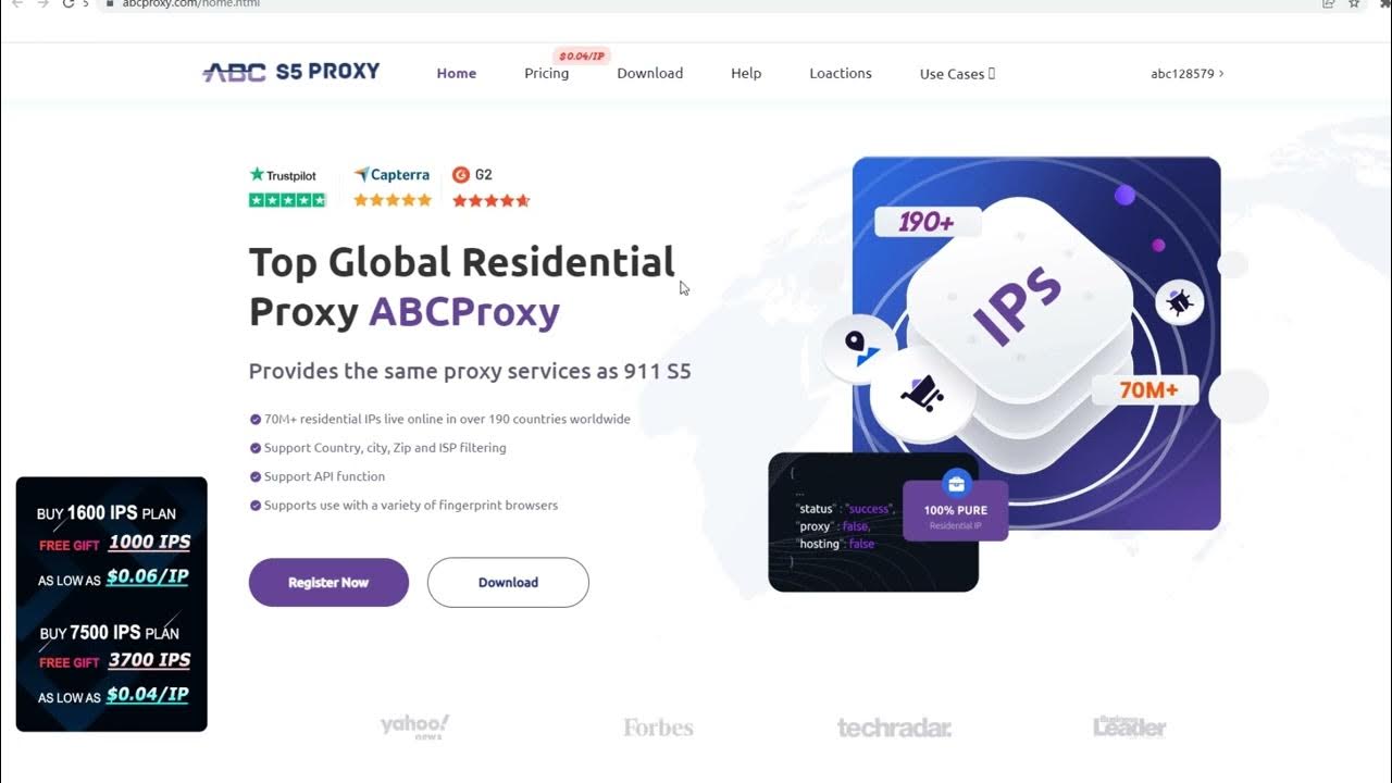 What are the differences between ABCproxy proxy ip addresses - YouTube