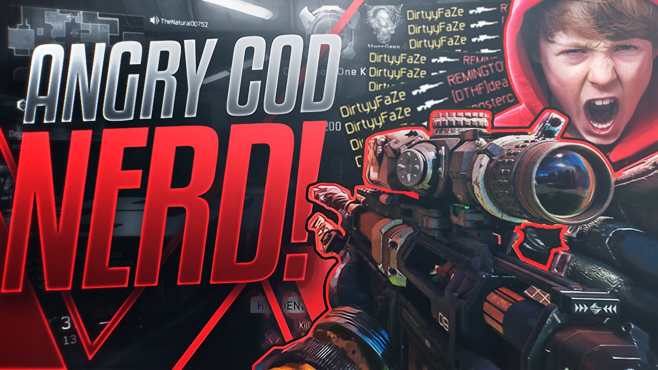 Angry COD Nerd! (BO3 Clips & Highlights) - YouTube
