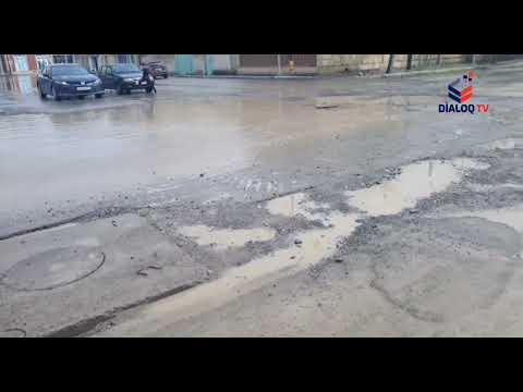 Yevlax yağan yağışdan sonra-ŞƏRHSİZ | | 13.04.2026