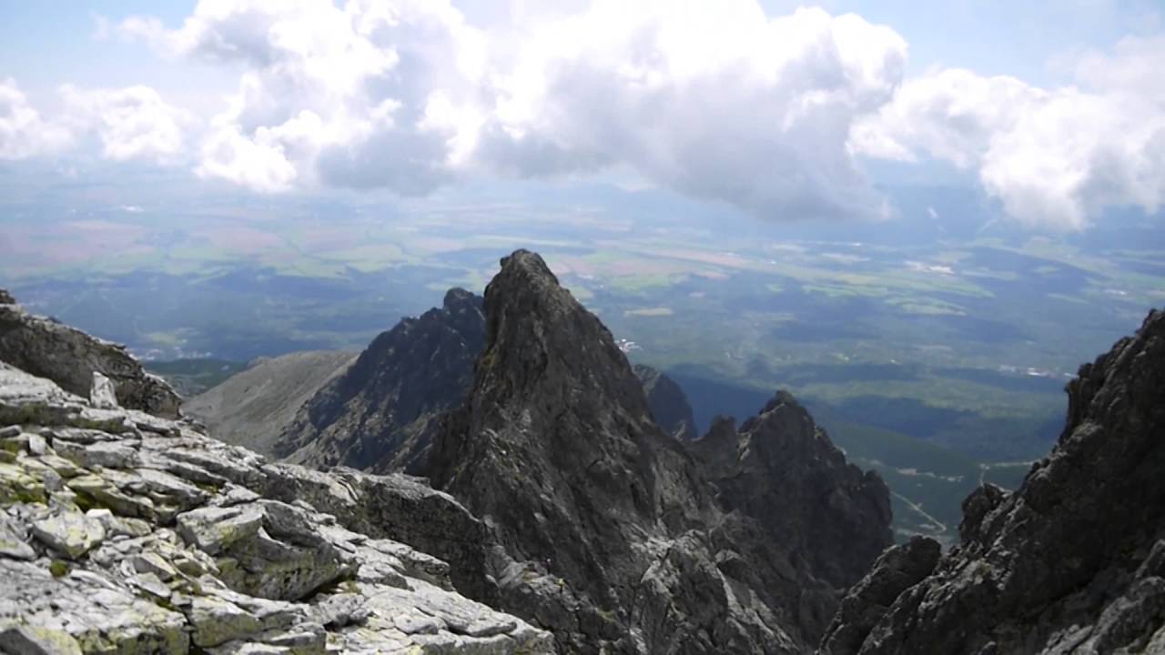 Bradavica 2474 m (Pawłowa turnia zejscie) - YouTube