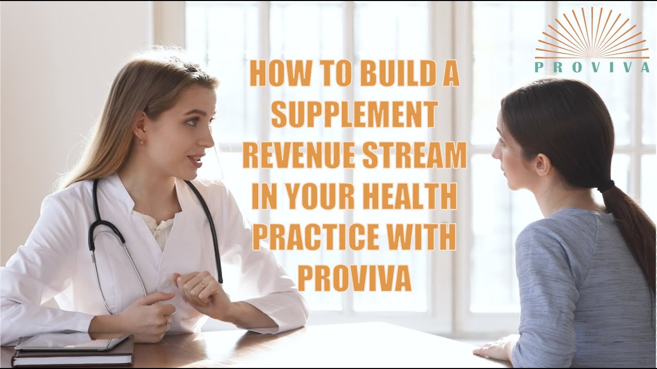 How to use Proviva's supplement and testing platform to create a ...