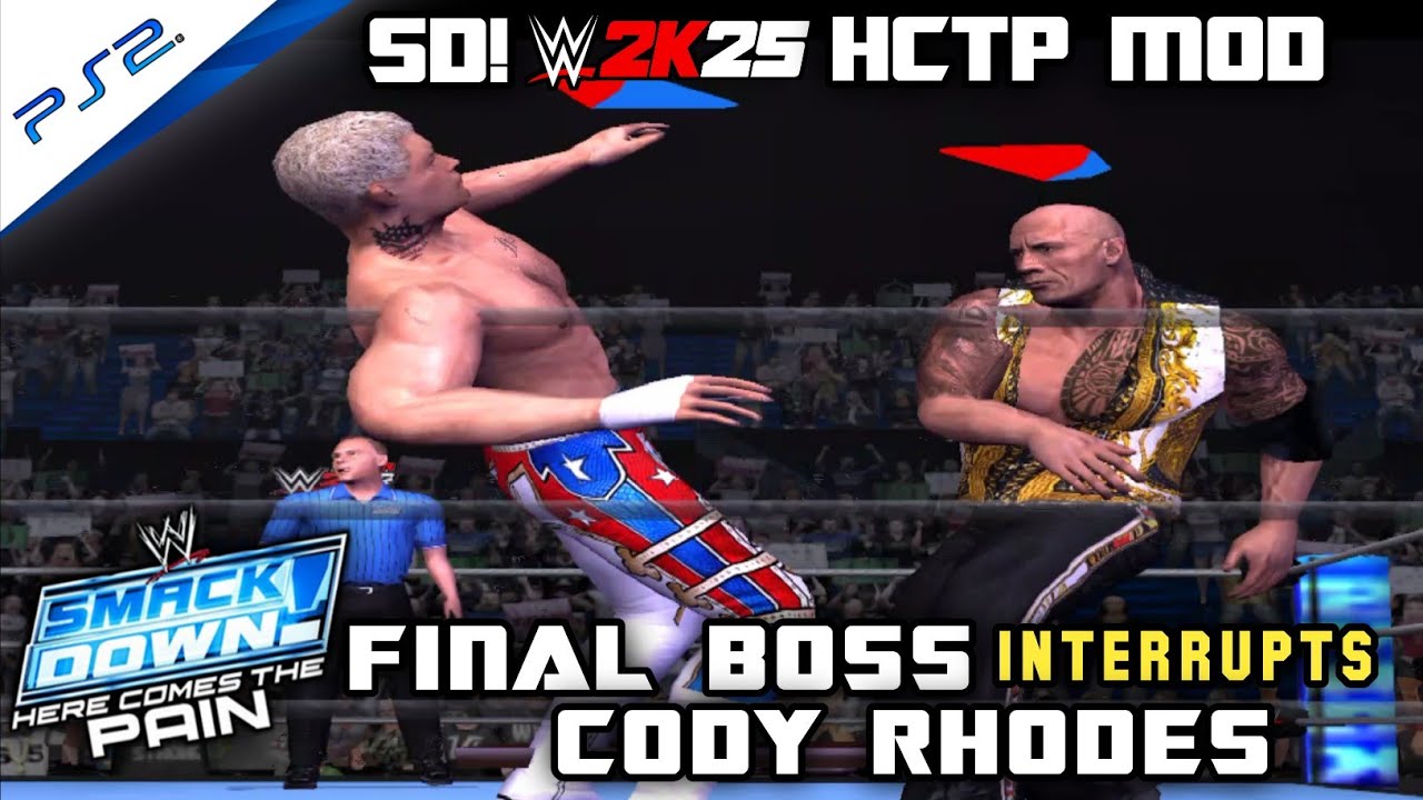 WWE 2K25 PS2 MOD + Android | SD! HCTP ICONIC EDITION | playstation 2 # ...
