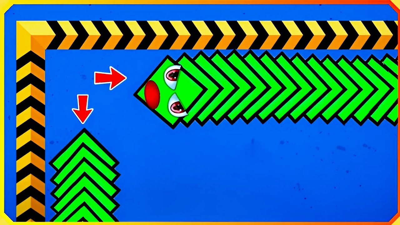 Bigg green worm 🐛 smashing every small worms in just 6 minutes # ...