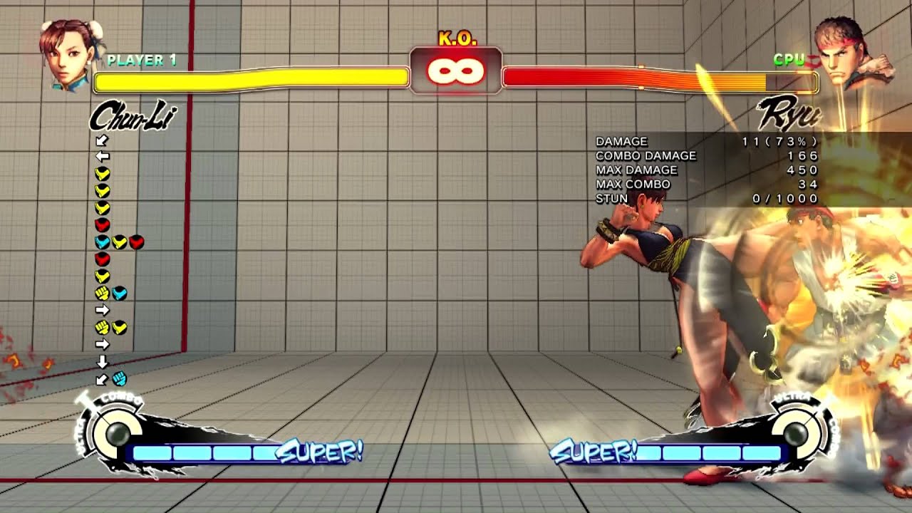 Practical Chun-Li Lightning Leg Loops using Cl.mp - YouTube