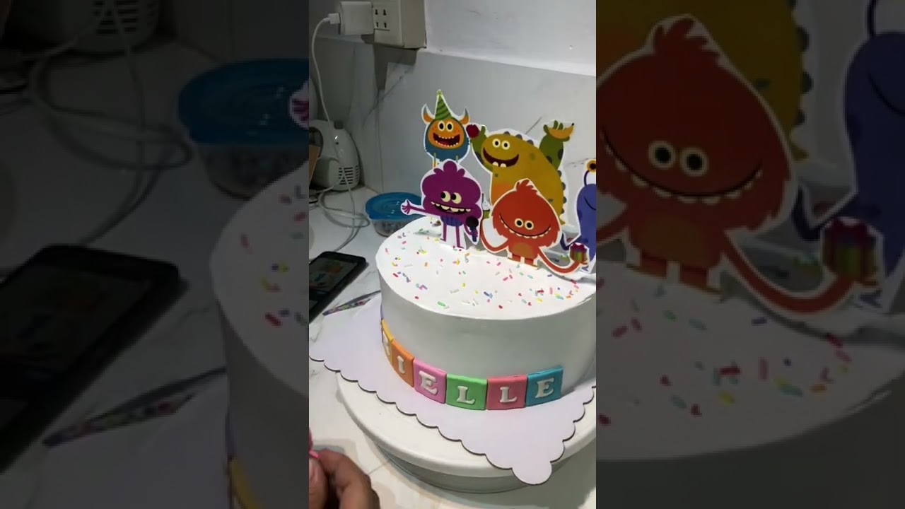 AFFORDABLE CUSTOMIZED CAKE | SIMPLE SONG THEME - YouTube