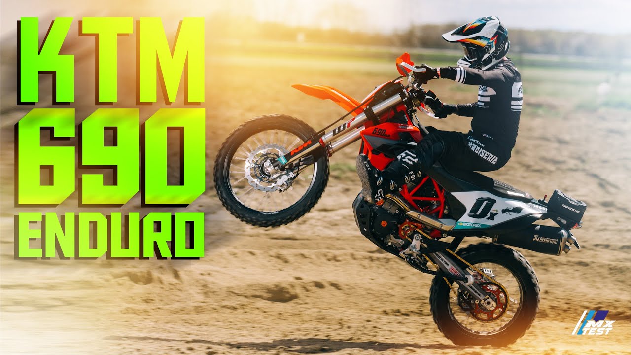 KTM 690 Enduro R : le trail qui fait TOUT ! - YouTube