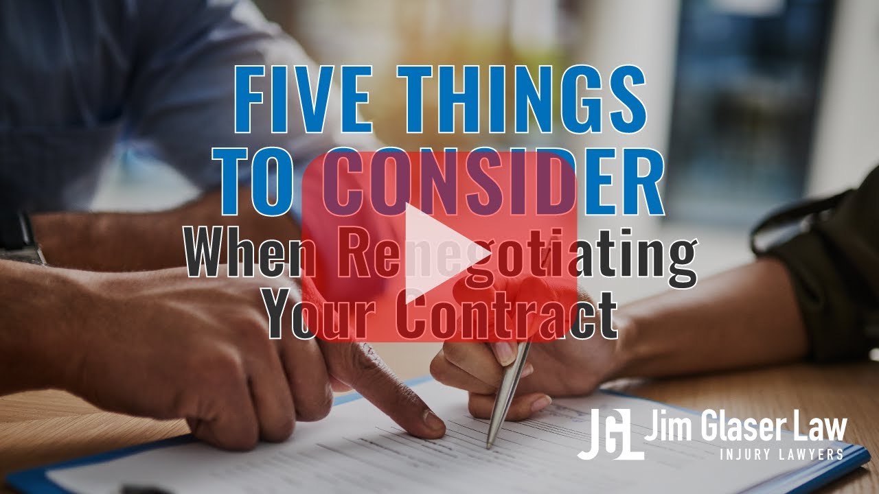 Five Things To Consider When Renegotiating Your Contract - YouTube