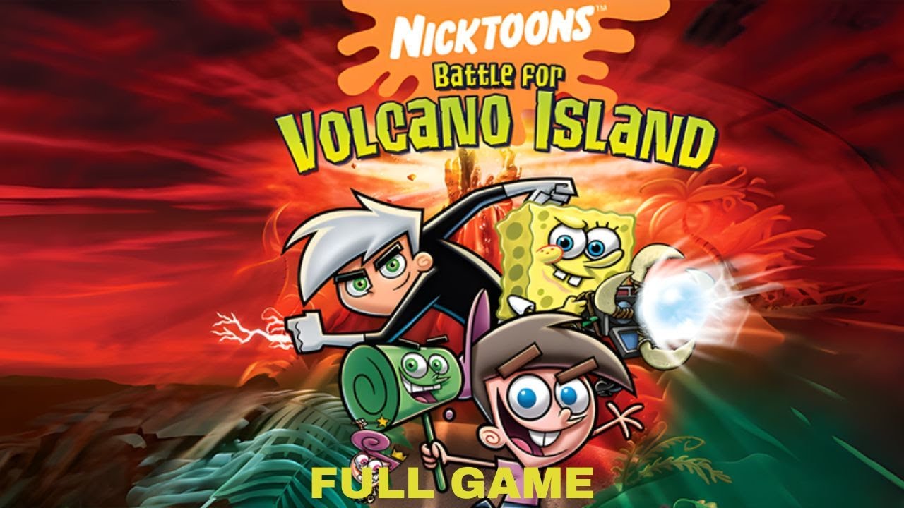 Nicktoons: Battle for Volcano Island Full Game (PS2) - YouTube