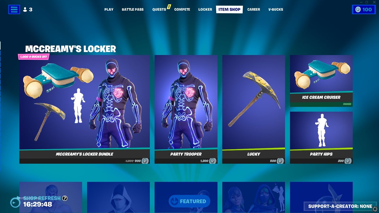 McCreamy's Locker Bundle bekerült a Shopba - YouTube