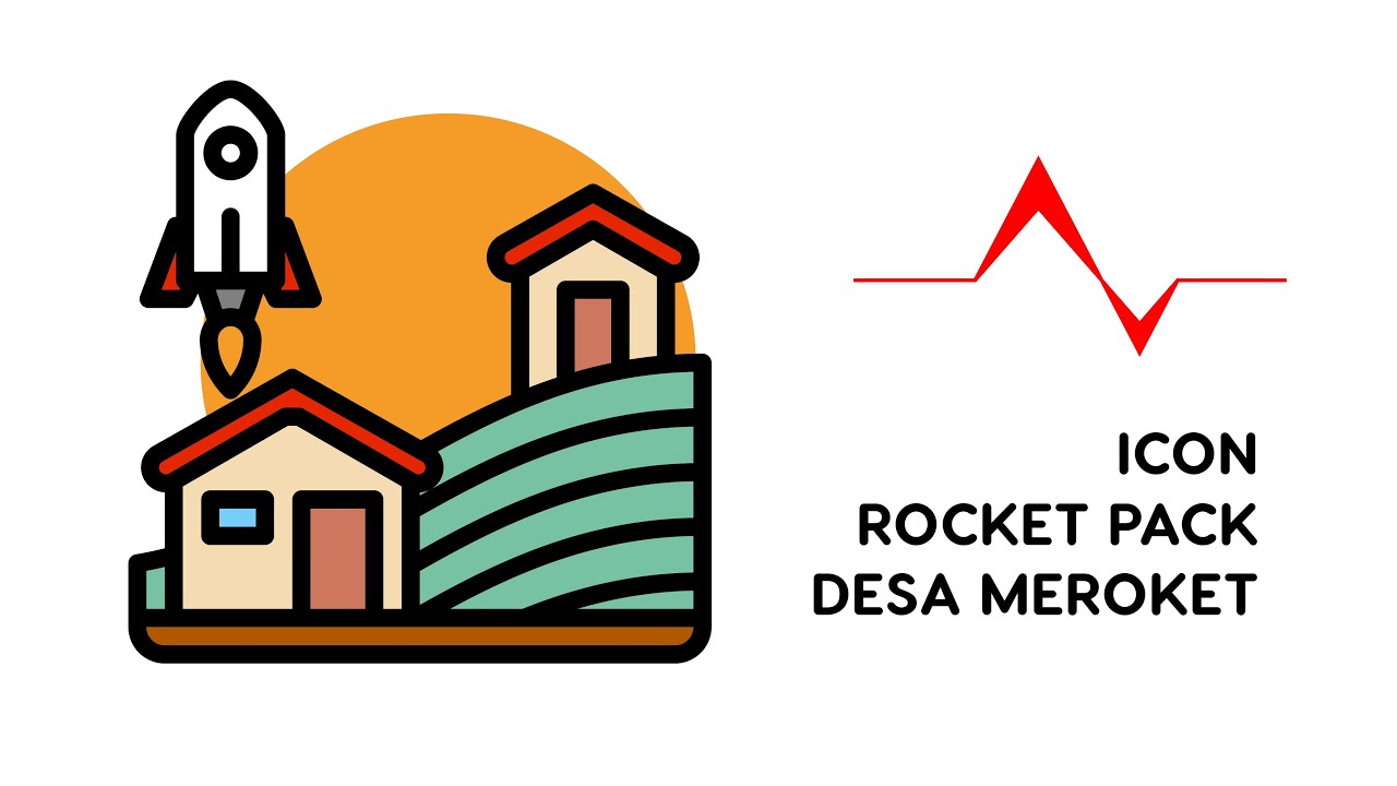 #Tutorial #icon #design Membuat Icon Desa Meroket #trenggalekmeroket ...