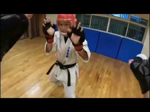 Karate Kumite / Sparring in First Person View (FPV)