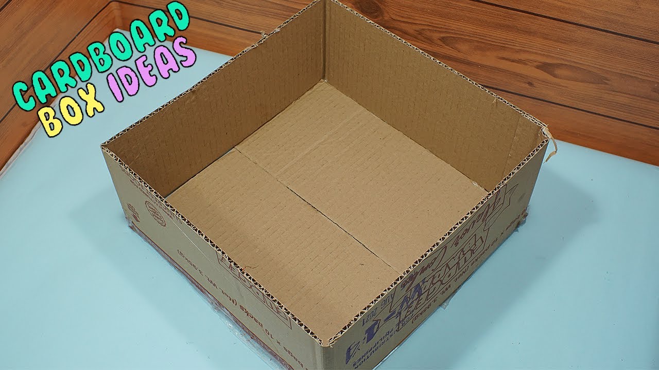 3 Incredible Ideas To Make With Cardboard Boxes YouTube 3 Incredible Ideas To Make With Cardboard Boxes YouTube
