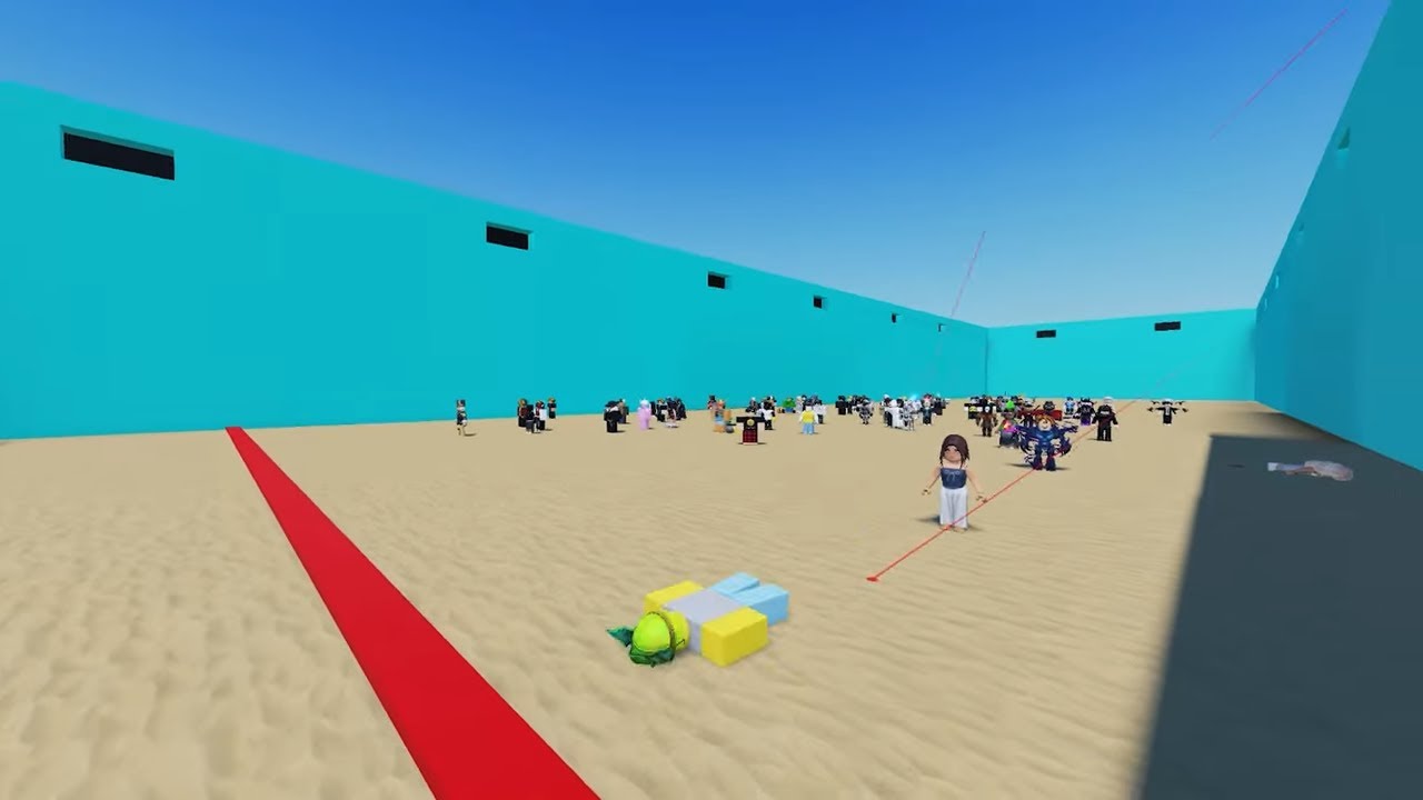 Roblox Player 170 showcase squid game with NPCS - YouTube